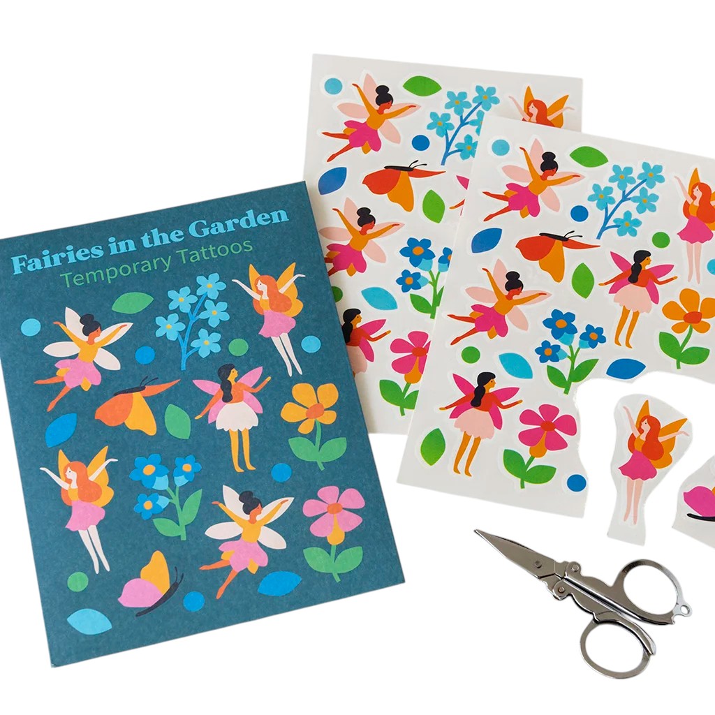 Tattoos Temporary Fairies In The Garden Set Of 2 – m.a.d.e.